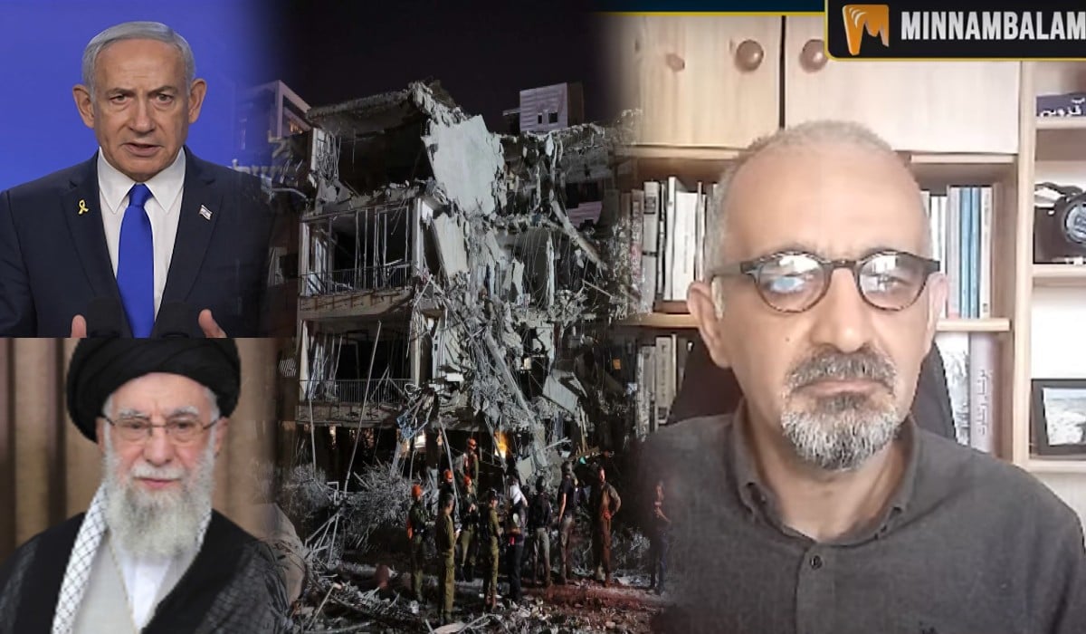 12 நாள் யுத்தம்… யாருக்கு அதிக பாதிப்பு… ஈரானிய பத்திரிக்கையாளர் ரெஸா தலேபி நேர்காணல்! - Reza ...