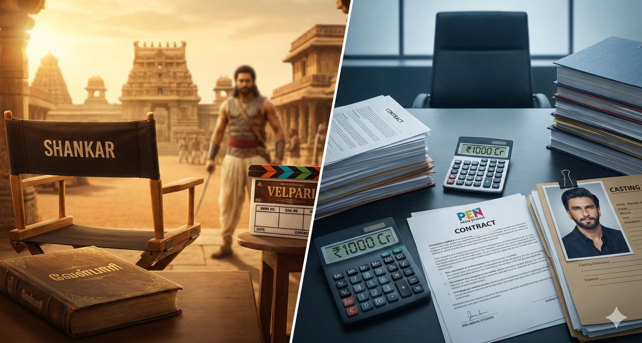 "1000 கோடி பட்ஜெட்... வேள்பாரியில் பாலிவுட் மகா சூதாட்டம்? - shankar ...