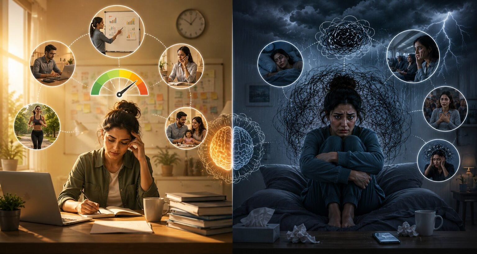 Stress: மன அழுத்தம் VS மனப் பதற்றம்: உங்களுக்கு இருப்பது ஸ்ட்ரெஸ்ஸா ...