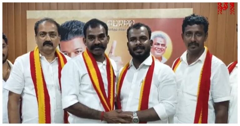 தவெகவுக்கு தாவிய காங்கிரஸ் பொதுச்செயலாளர்! TNCC general secretary KG ...